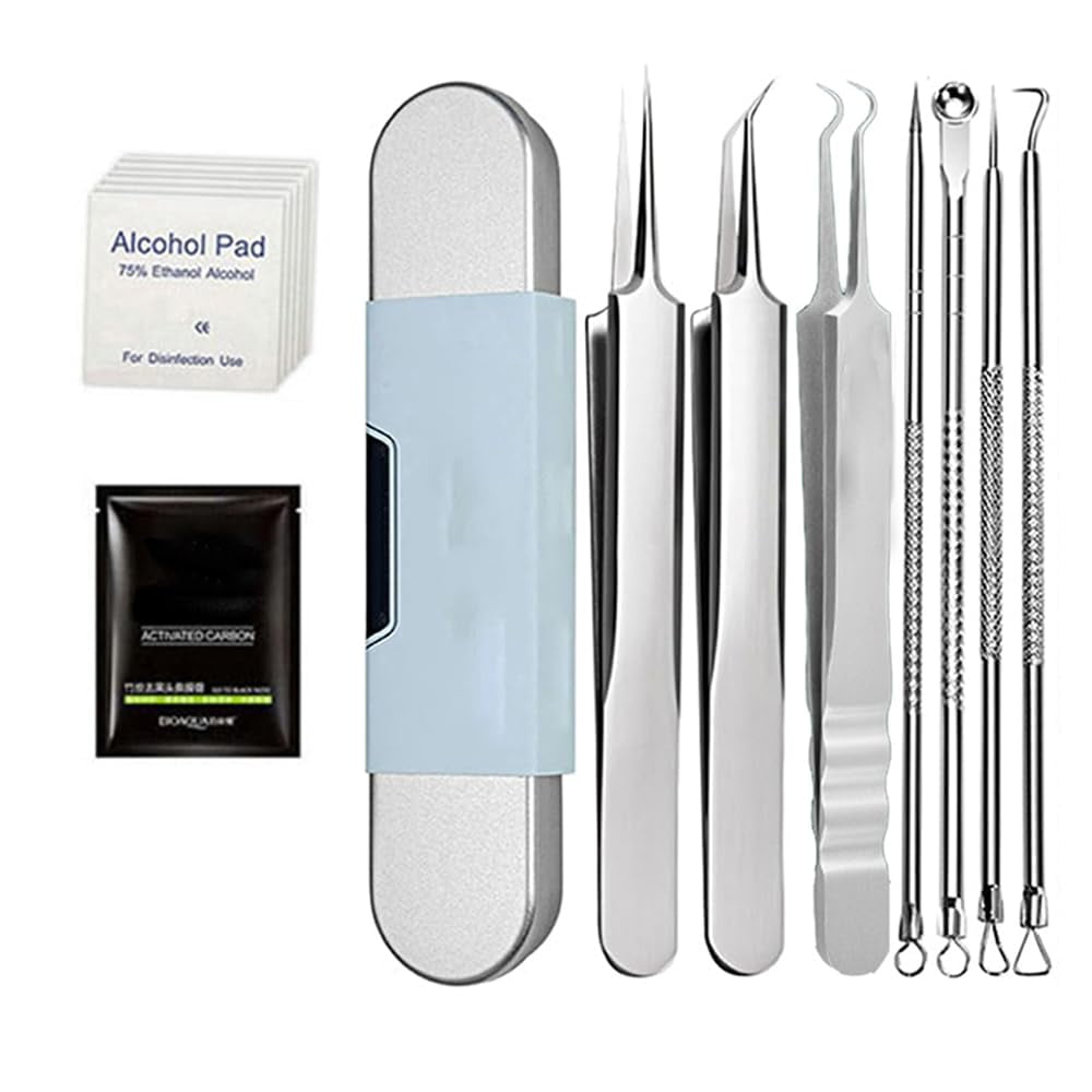 XIAHAO Medical Grade Blackhead Extraction Tool Kit, Professional ...