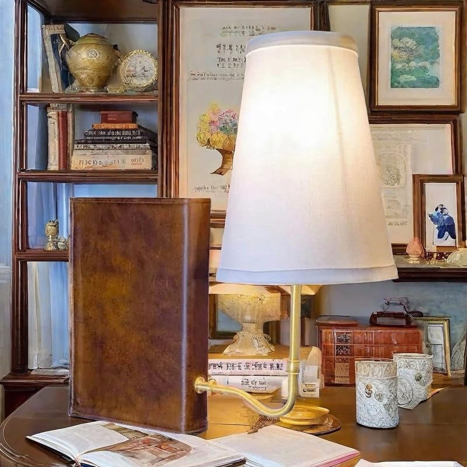 XIAHAO The Classic Literary Lamp,Unique Vintage Book Desk Lamp,Elegant ...