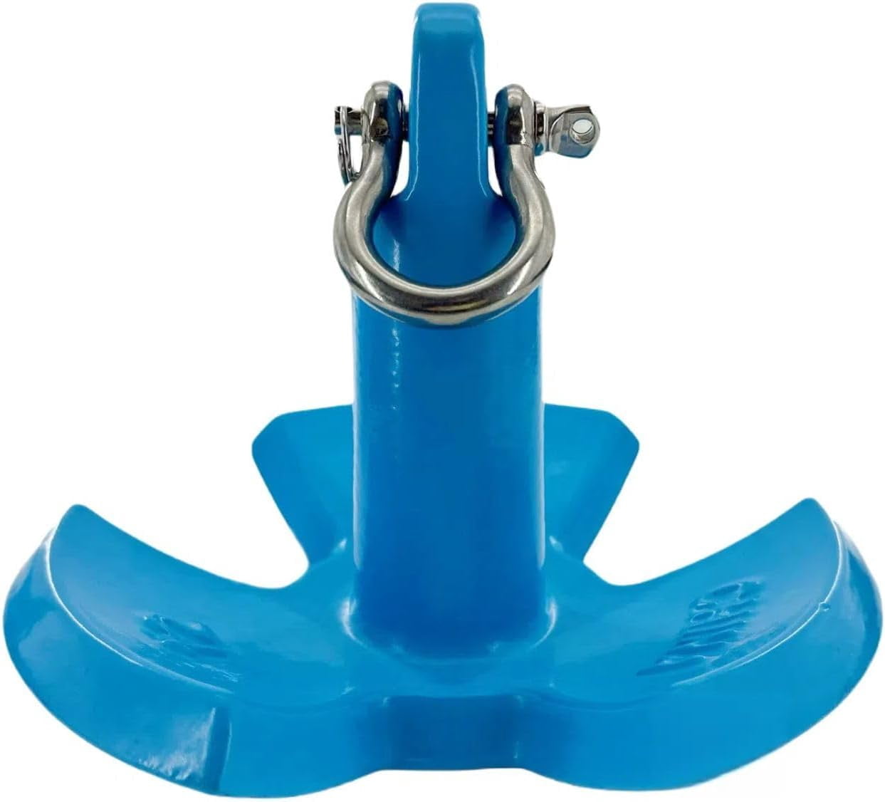 XIALUO Marine River Anchor Kit 12 lb Blue PE Coated Kayak Anchor ...