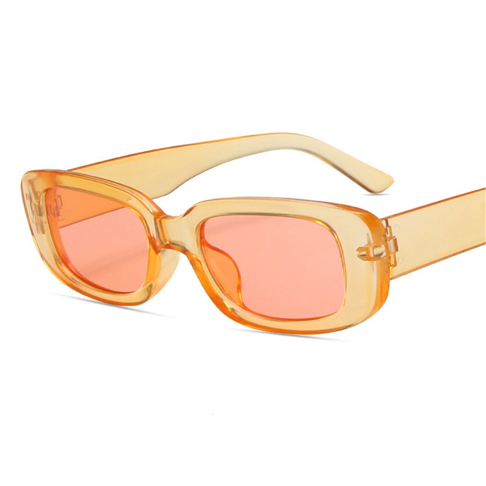 Xian Trendy Outdoor Sunglasses Tinted Squar Sun Protection Retro Style Shades Outdoor Eyewear