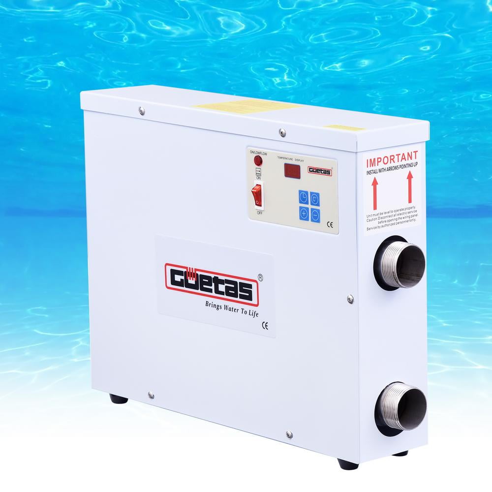 XIANERS 9KW 220V Electric Swimming Pool Water Heater Thermostat Hot Tub ...
