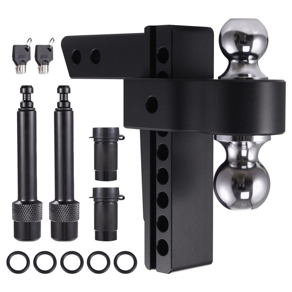 XIANERS Trailer Hitch Ball Mount Towing Hitch Heavy Duty Adjustable ...
