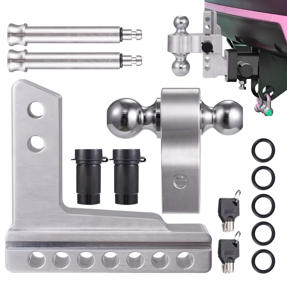 XIANERS Adjustable Trailer Hitches Metal Trailer Ball Hitch Ball Mount ...