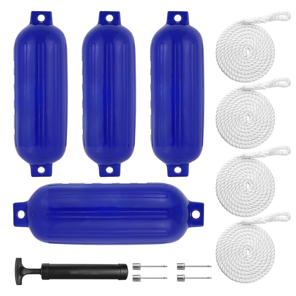 XIANERS Boat Fenders for Docking 4 Pack Inflatable Boat Bumpers Boat ...