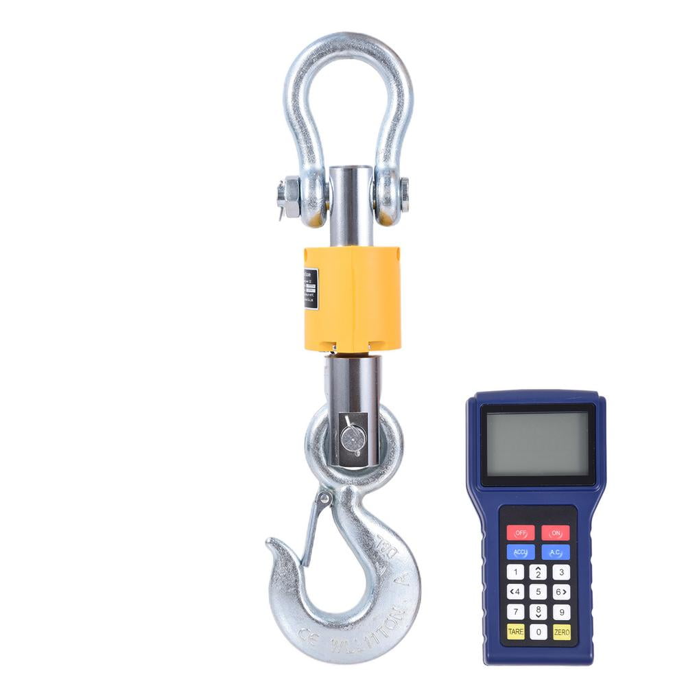 XIANERS Industrial Scale 10T Crane Scale With Hooks Multifunctional ...