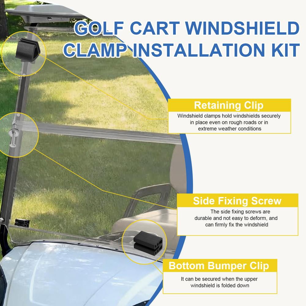 XIANERS Foldable Windshield for Windshield Replacement Acrylic Material ...