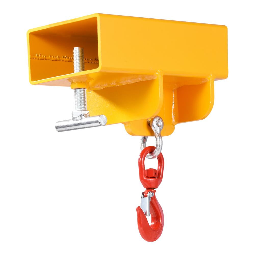 XIANERS Forklift Lifting Hook Attachment Hoist Hook Attachment for ...