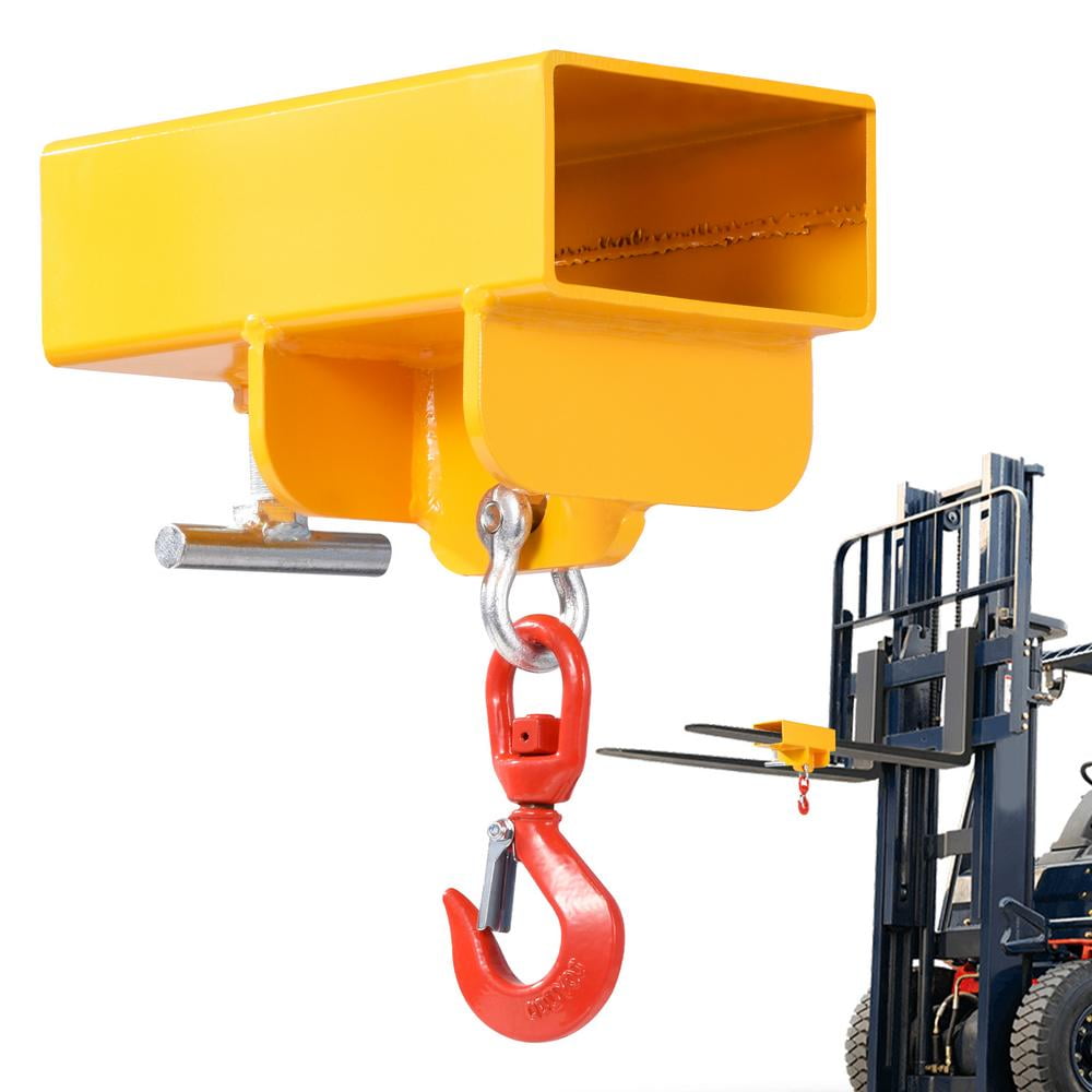 XIANERS Forklift Mobile Crane Hook Hoist Hook Attachment for Forklift ...