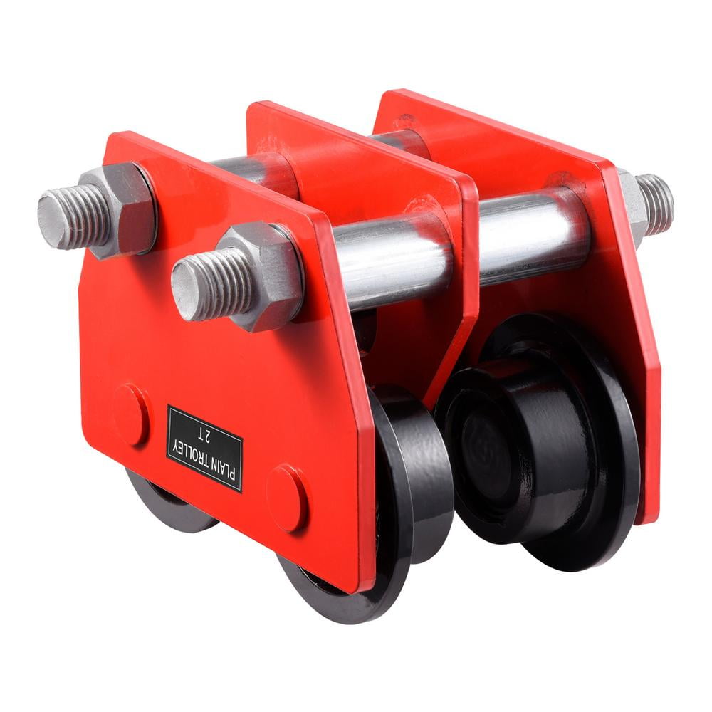XIANERS Unistrut Trolley 2t Capacity Manual Hoist Wide Adjustable ...