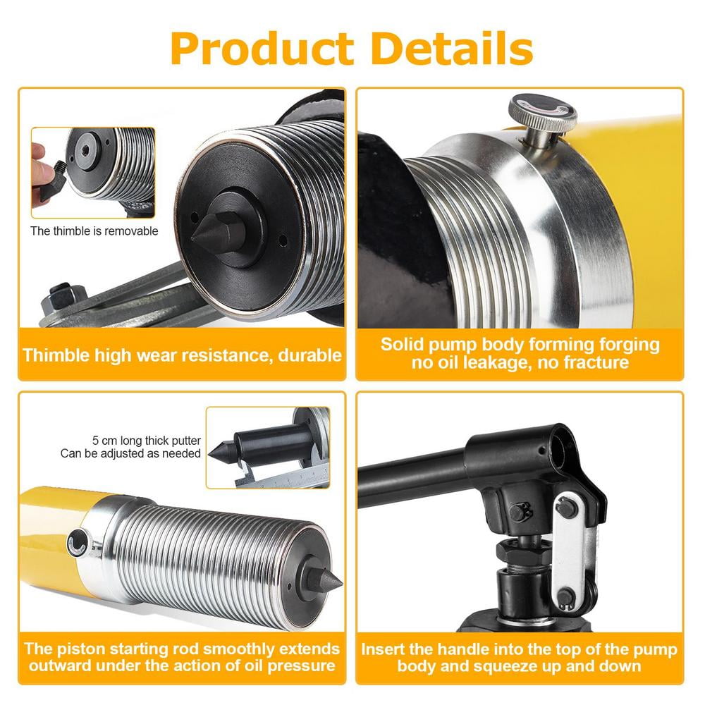 XIANERS Hydraulic Gear Puller 3-Jaw Puller Separator Tool with 15T ...