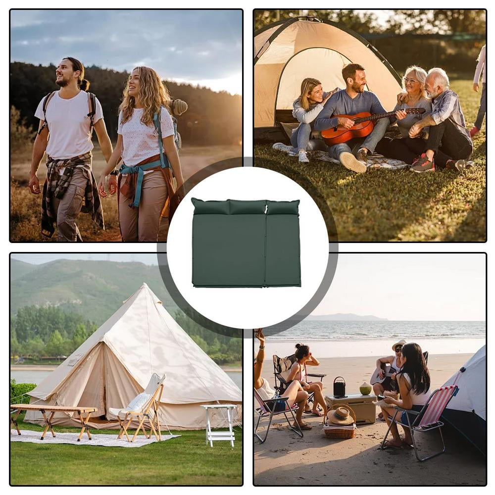 XIANERS Inflatable Sleeping Mat Blow up Air Bed 3 Person Portable Air ...