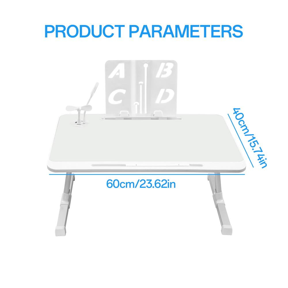 XIANERS Bed Desk Table Portable Bed Computer Desk Folding Bed Desk for ...