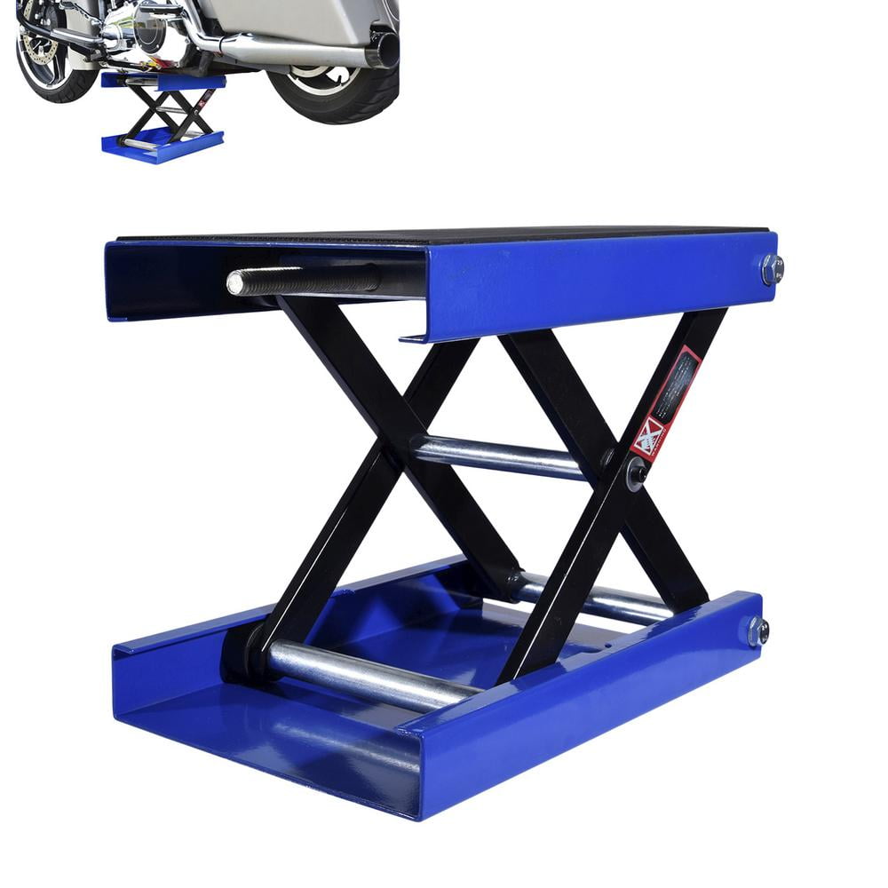 XIANERS Motorcycle Lift Stand 1100lb Capacity Cycle Repair Stand ...