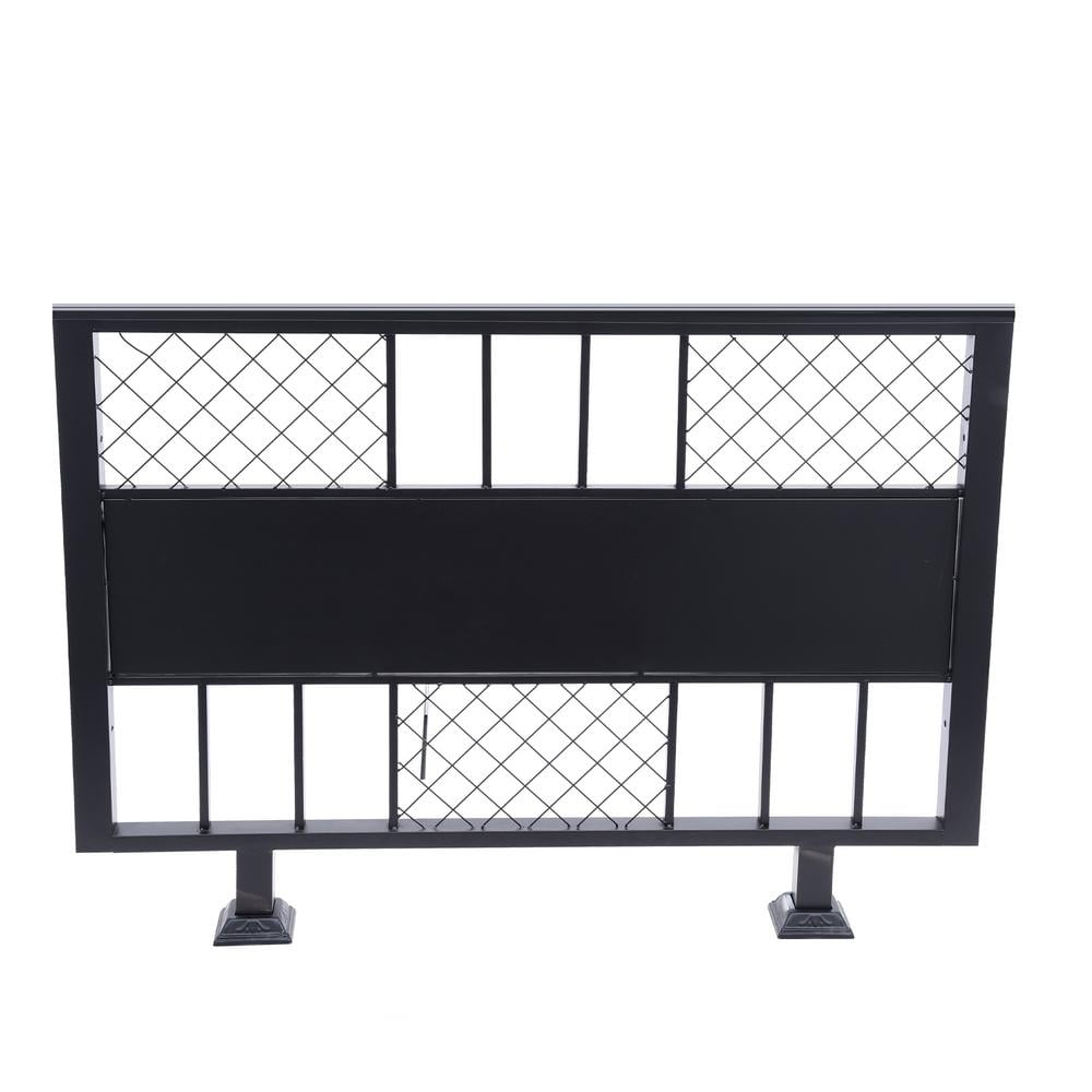 XIANERS Outdoor Privacy Screen Metal Privacy Screen Panel Room Divider ...