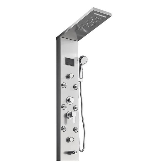 XIANERS Shower Panel Tower System Smart LED Shower Panel System with ...