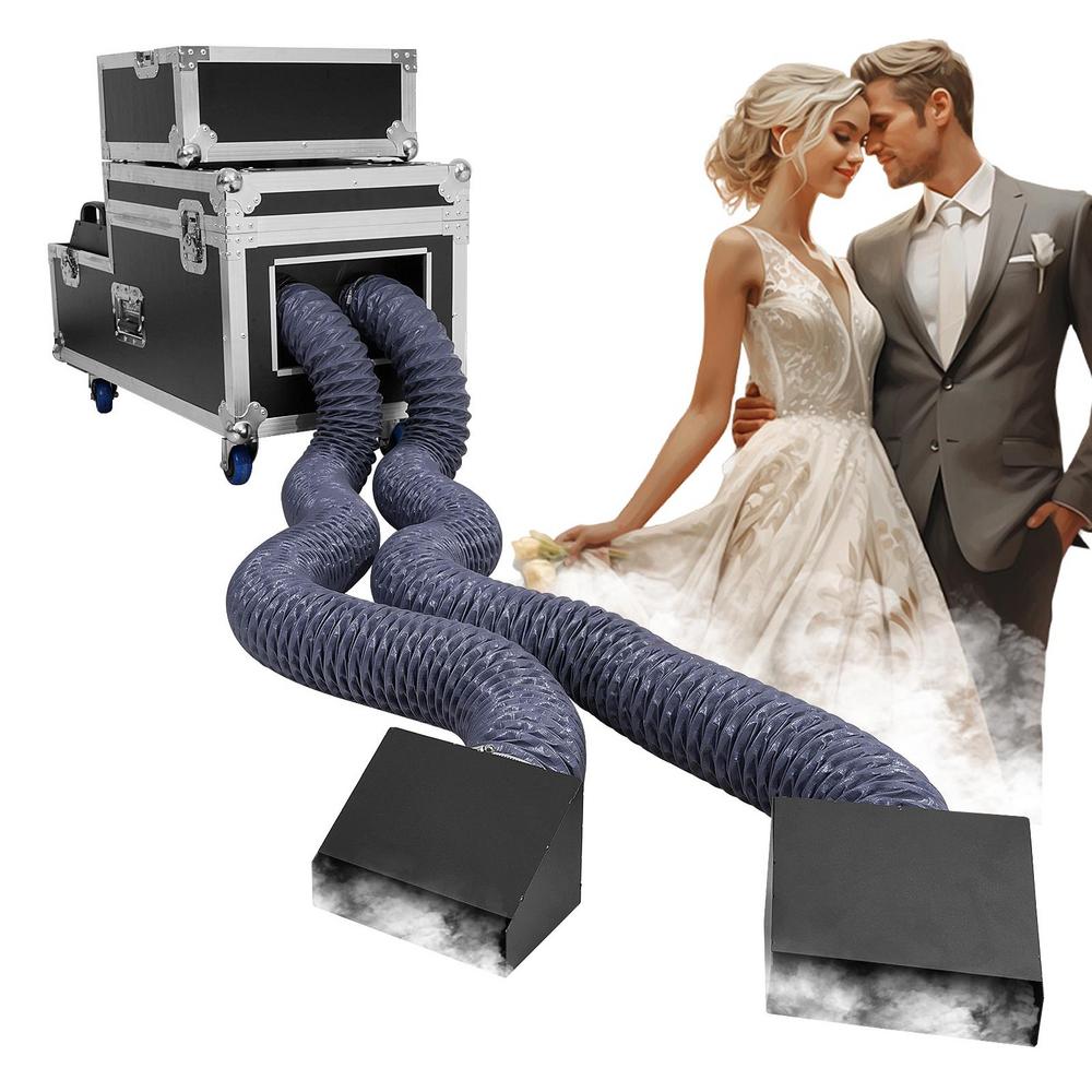 XIANERS Stage Fog Machine 3000W Output Fogger Water-Based With Flight ...