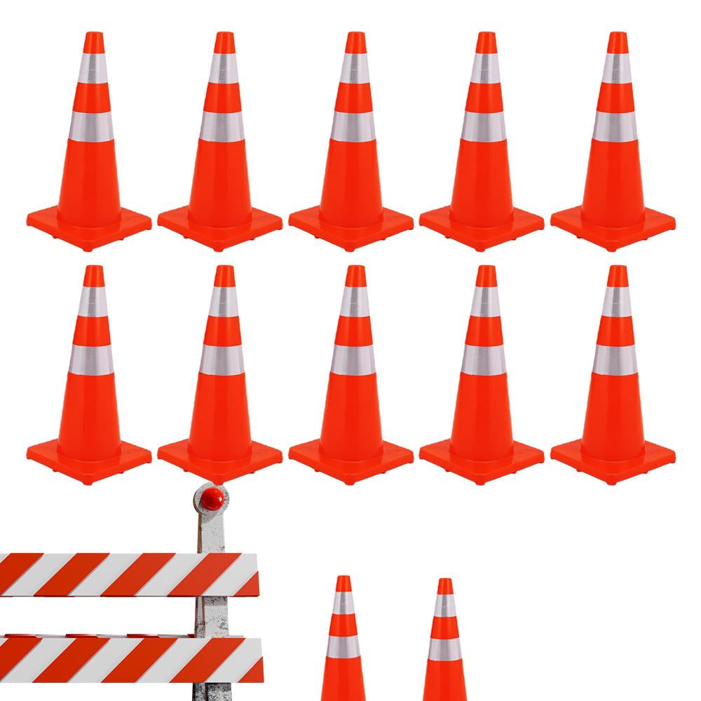 XIANERS Red Traffic Cones Road Street Signs & Mini Traffic Cones Soccer ...