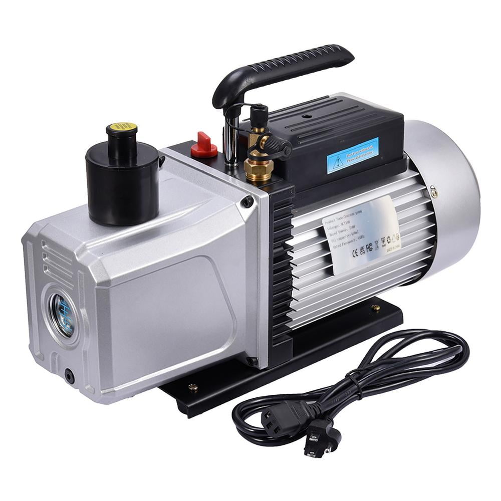 XIANERS Vacuum Pump 12CFM Sturdy Vacuum Pump Auto AC Air Tool Recovery ...