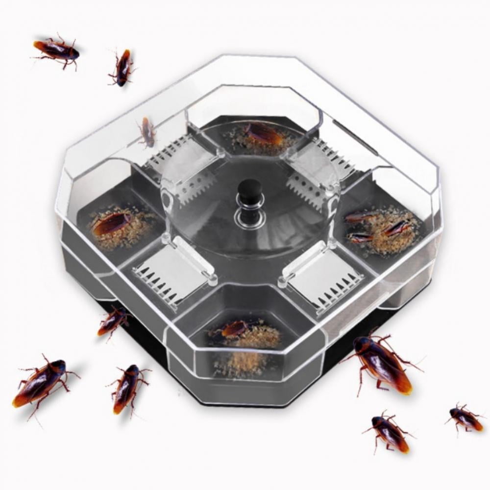 XIANGYANG Automatic Cockroach Trap, Indoor Cockroach Lights Sticky Dome ...