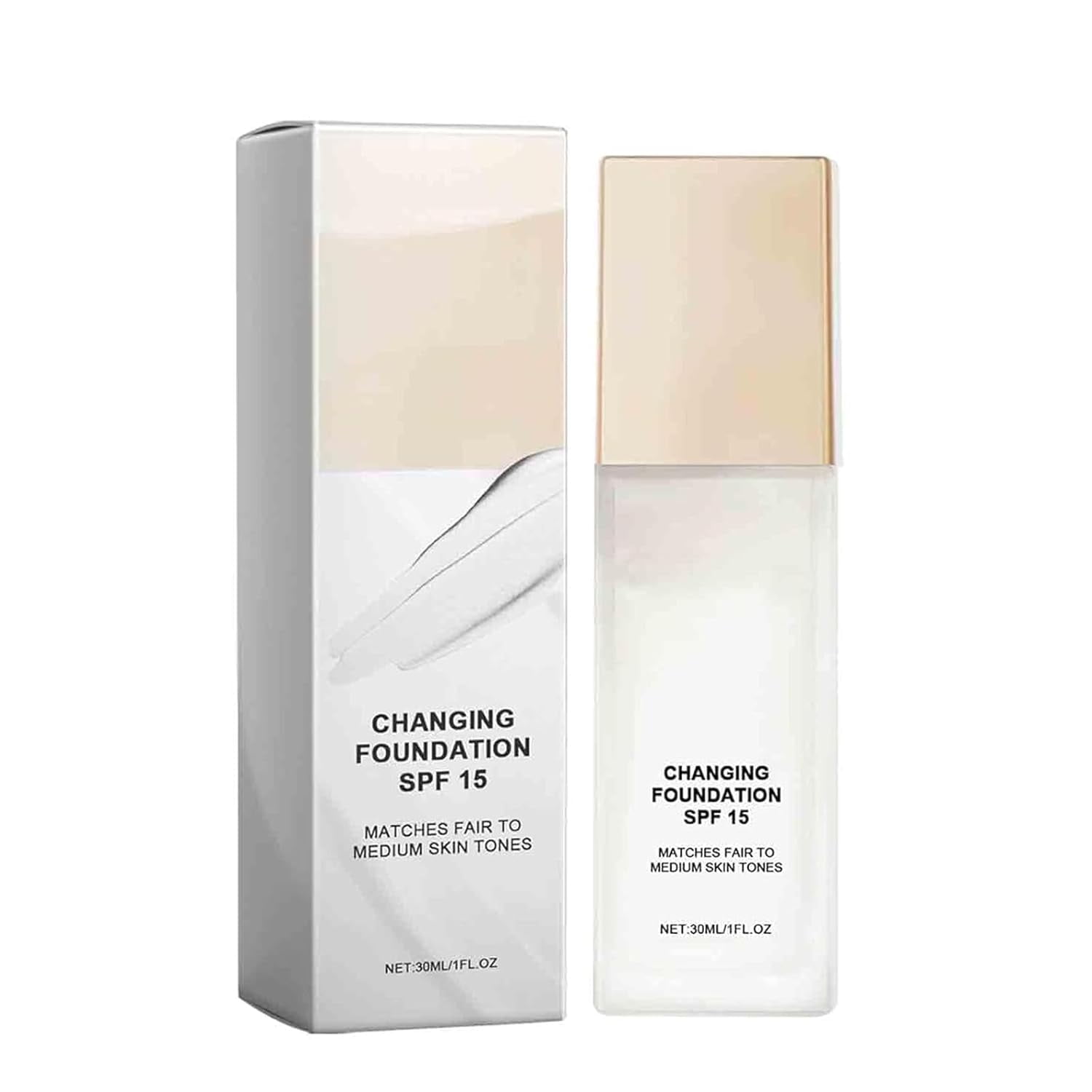 XIANGYANG Color Changing Magic Foundation, Magical Color Changing ...