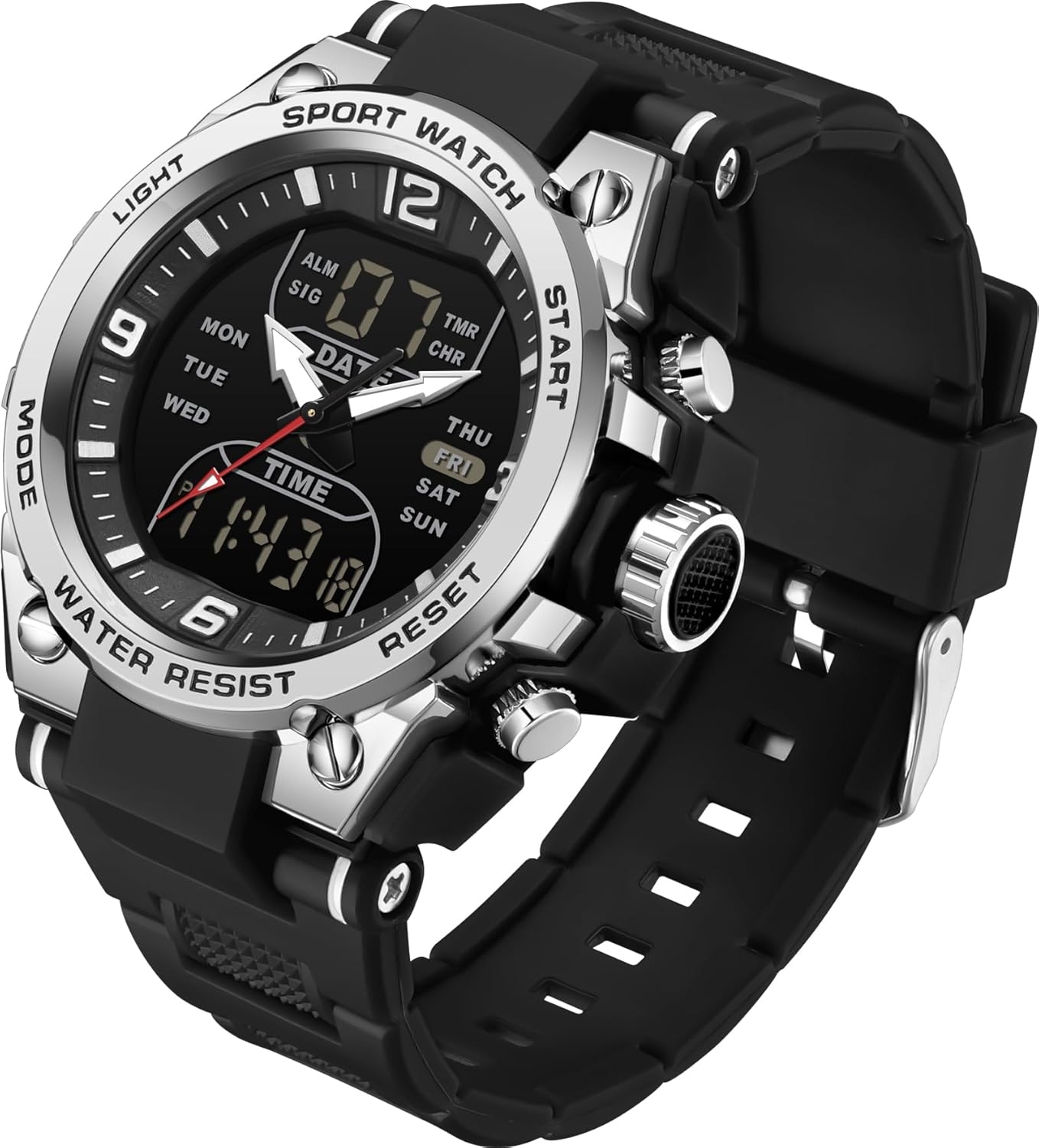 XIANGYANG Men's Watch Sport Waterproof Military Watches Outdoor ...