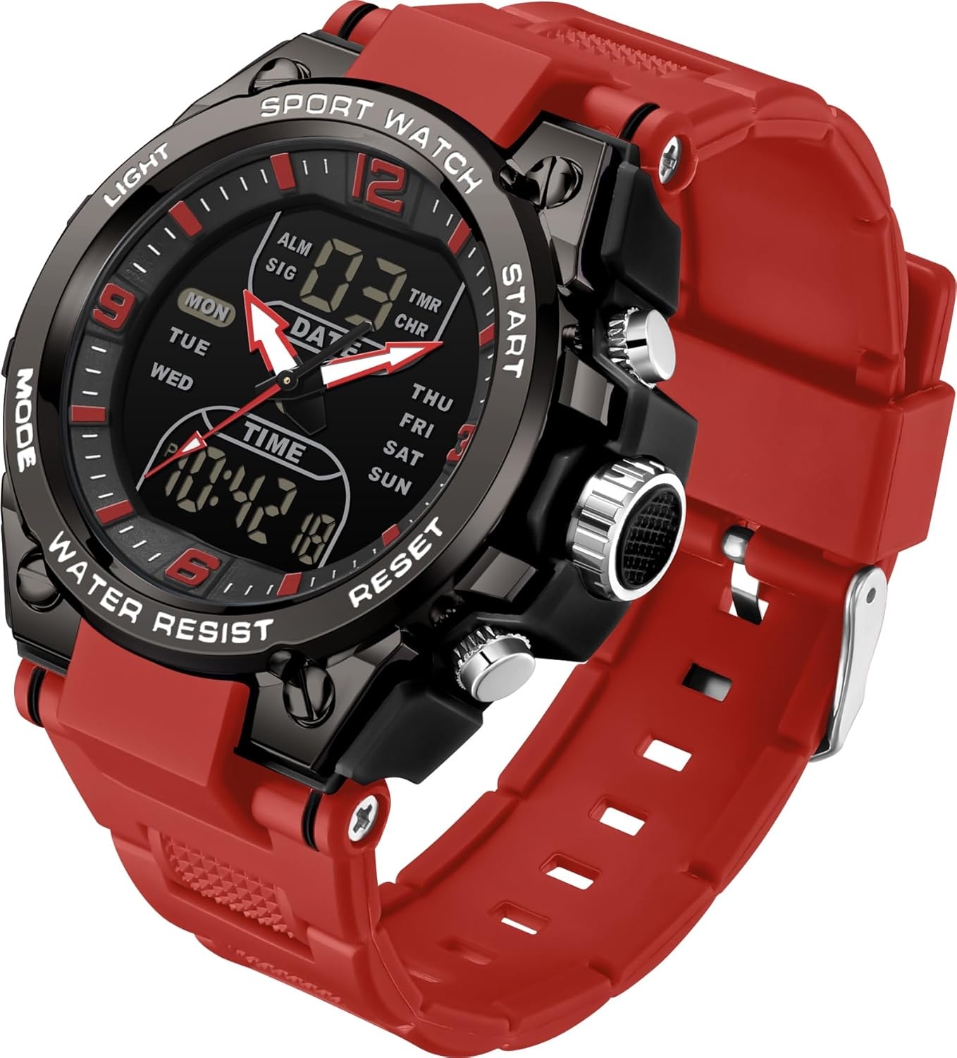 XIANGYANG Men's Watch Sport Waterproof Military Watches Outdoor ...