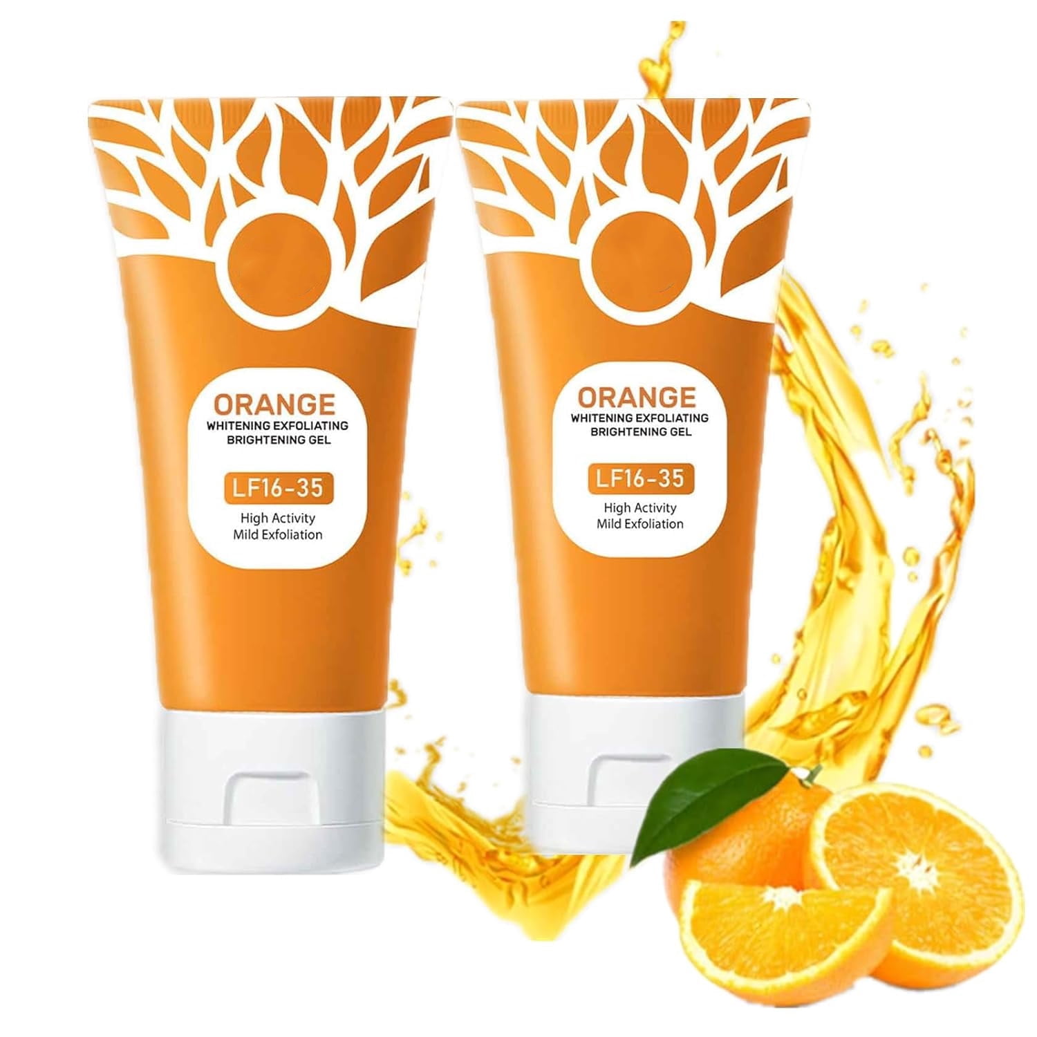 XIANGYANG Orange Exfoliating Gel For Face & Body - Deep Cleansing ...