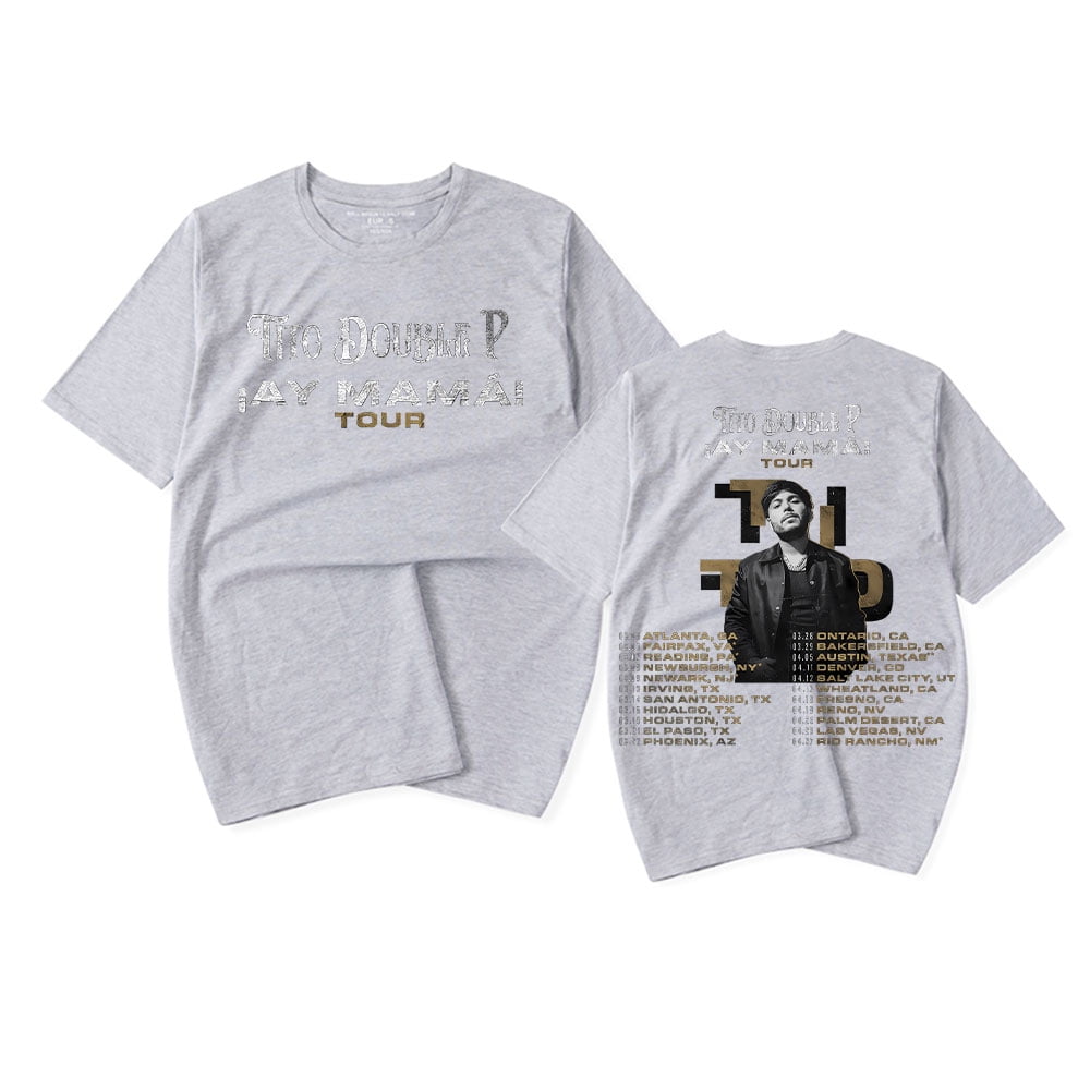 XIANQI Tito Double P Merch Ay Mama! Tour T-Shirt 2025 Unisex Casual l - Walmart.com