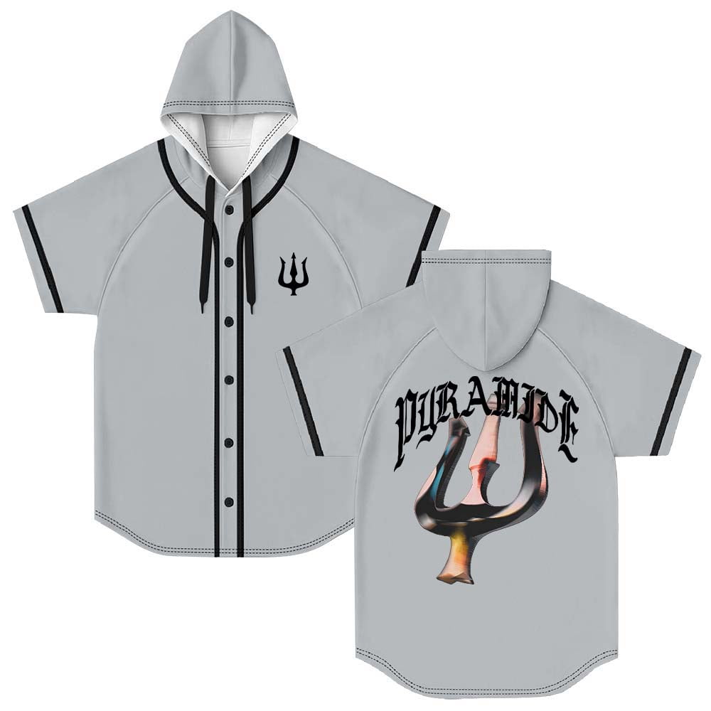 XIANQI Werenoi Pyramide 2 Merch Hooded Baseball Jersey Tee xs - Walmart.com