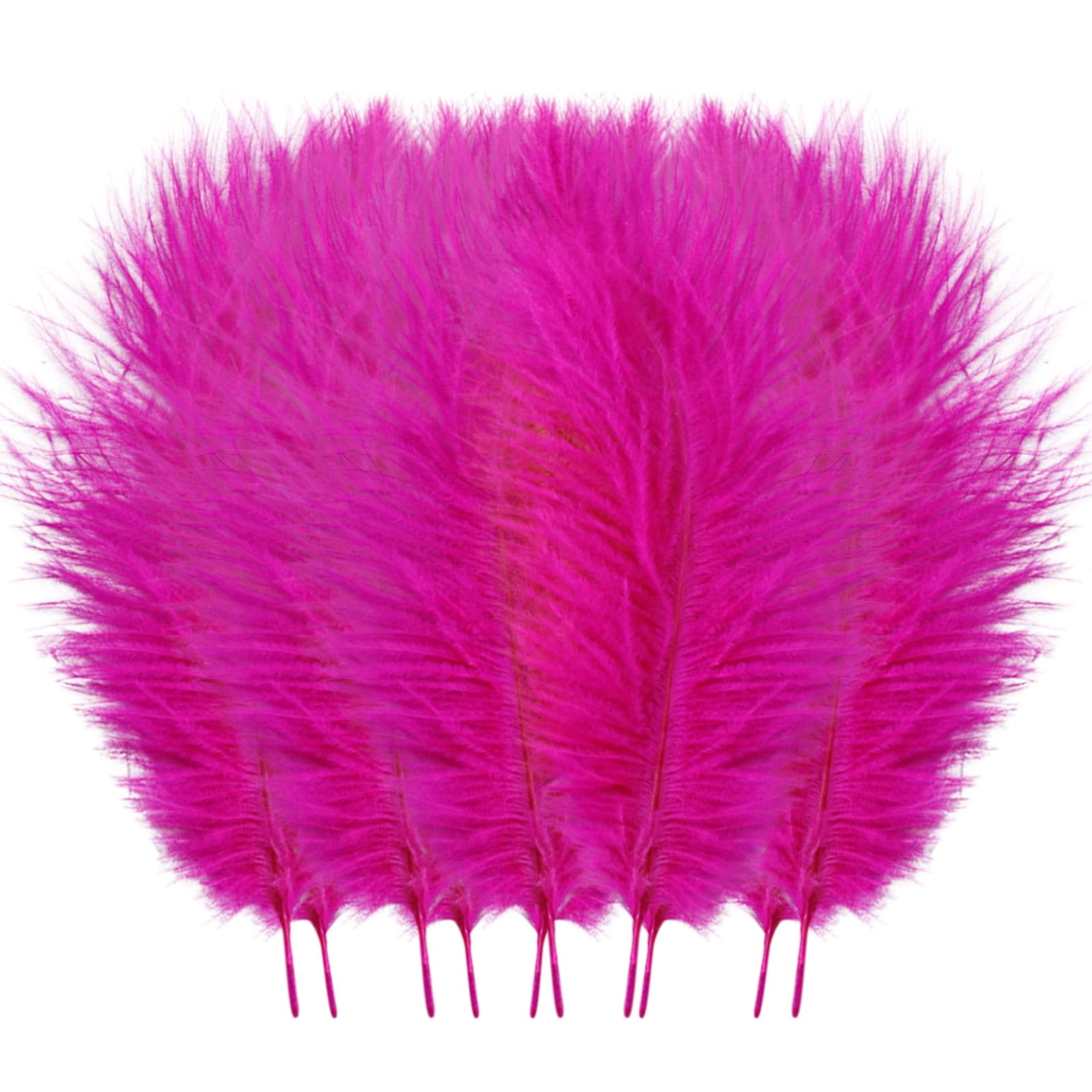 XIANXIAN 10 Colorful Ostrich Feathers Floating Plume Arrangement ...