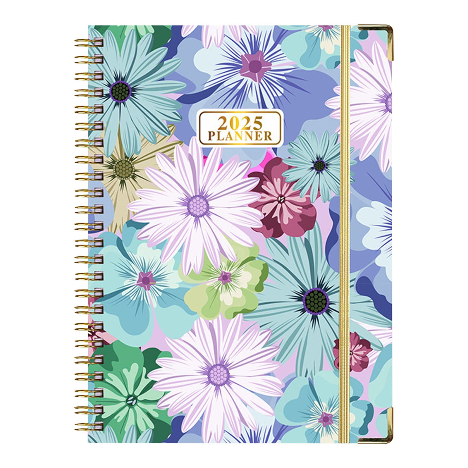 XIANXIAN 2025 English Notebook A5 Coil Diary 365 Day Work Schedule ...