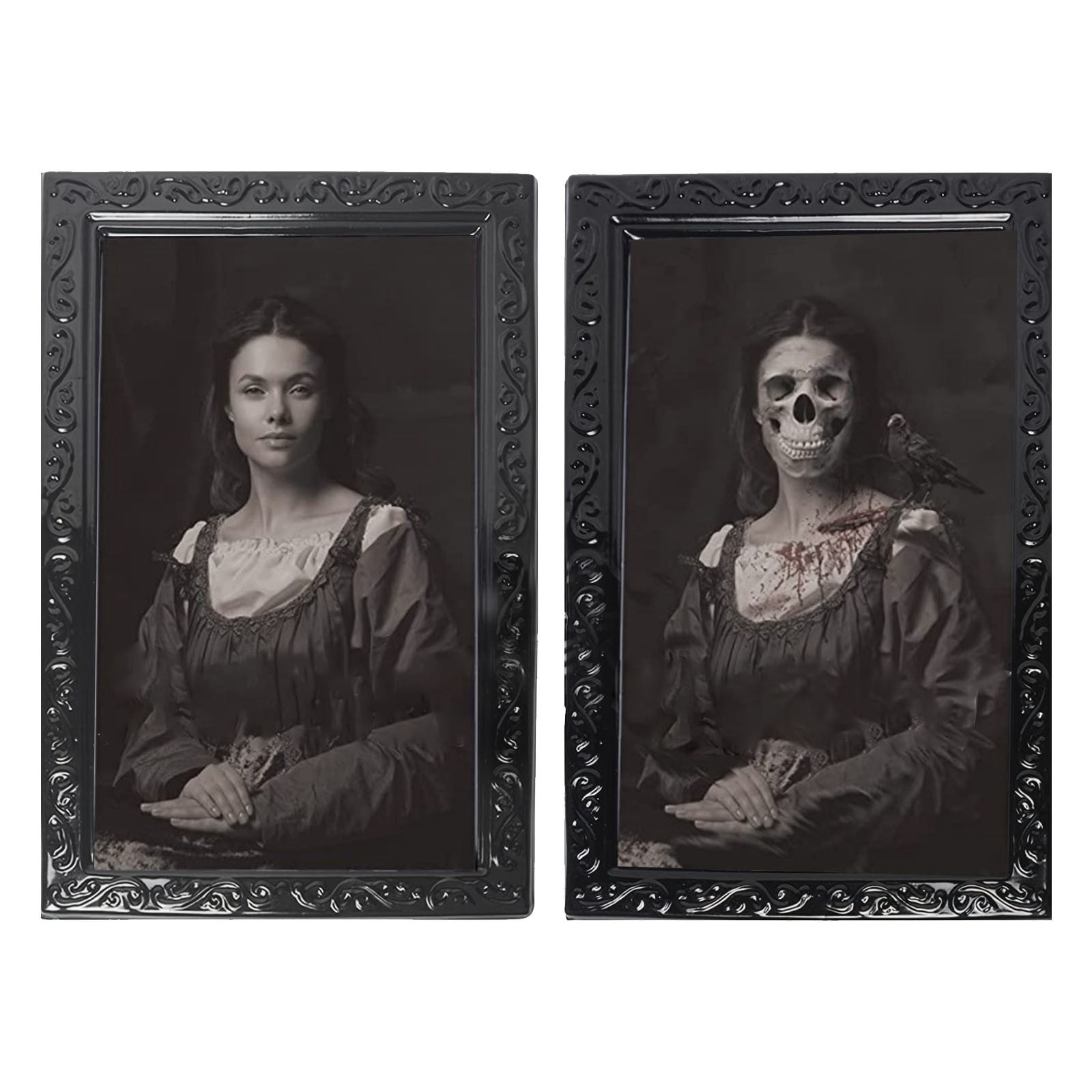 XIANXIAN 3D Changing Motion Picture Frame for Halloween Wall Decor ...