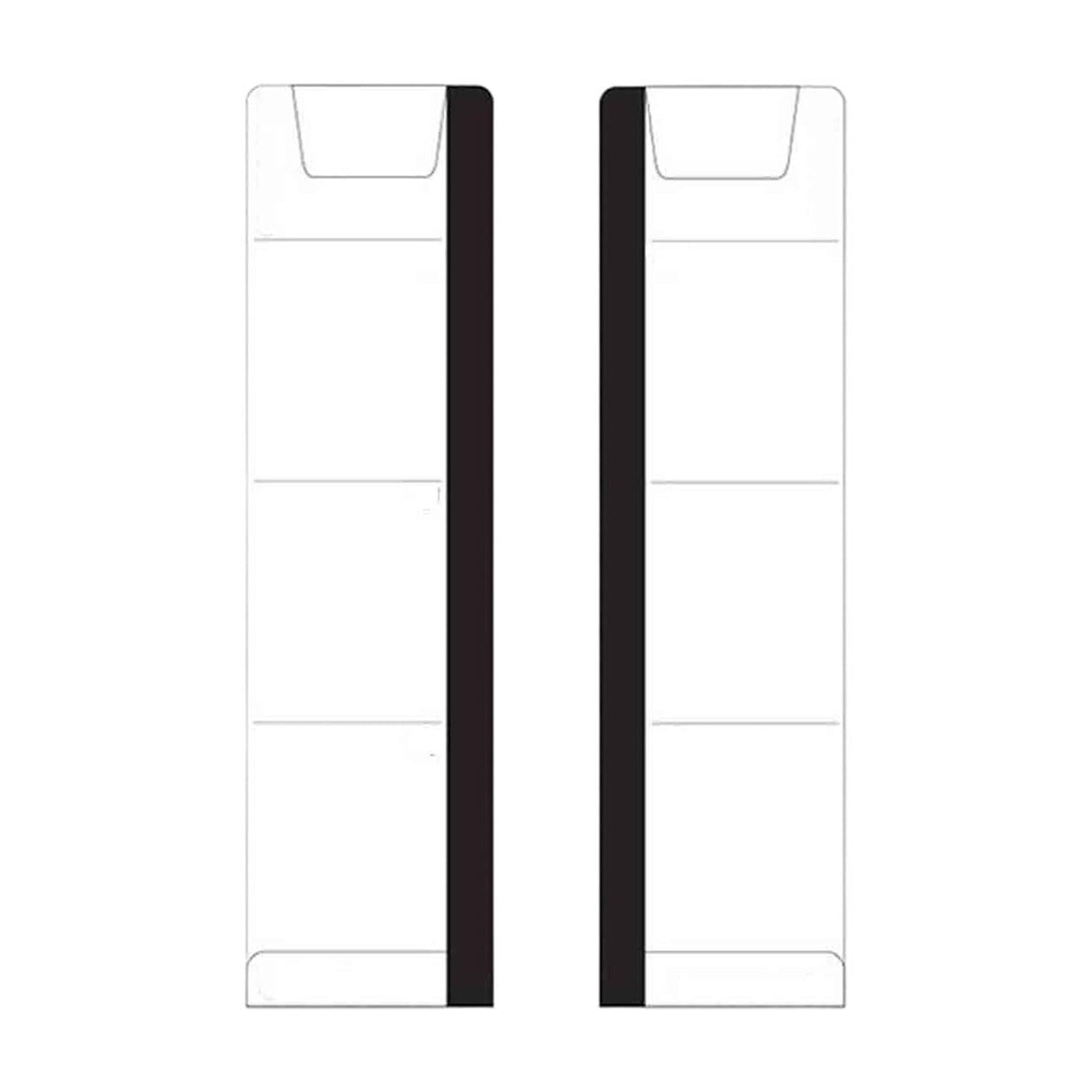 XIANXIAN Acrylic Computer Memo Board Computer Side Note Holder Left and ...