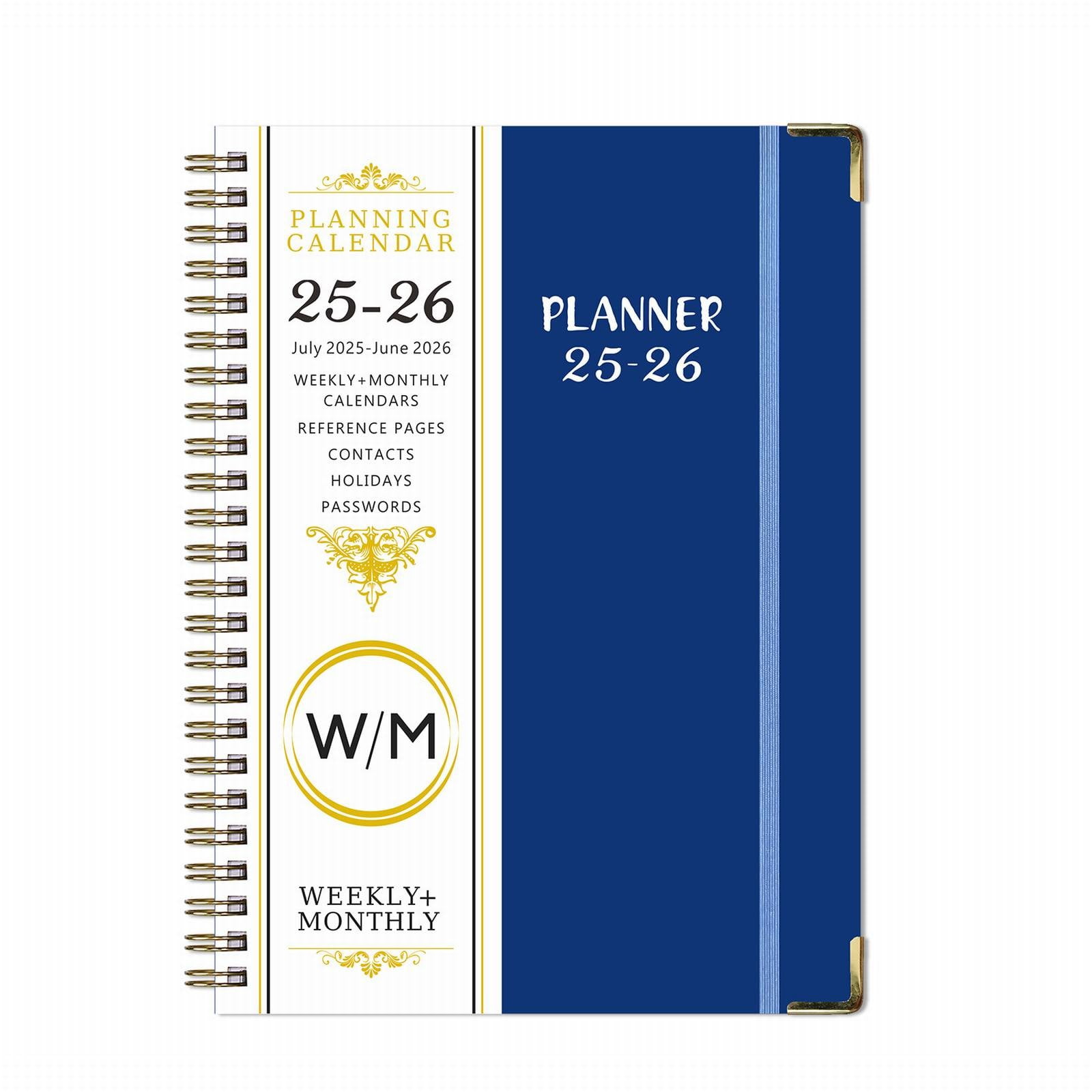 XIANXIAN Daily Weekly Monthly Planner 2025-2026 Organizer Notebook ...