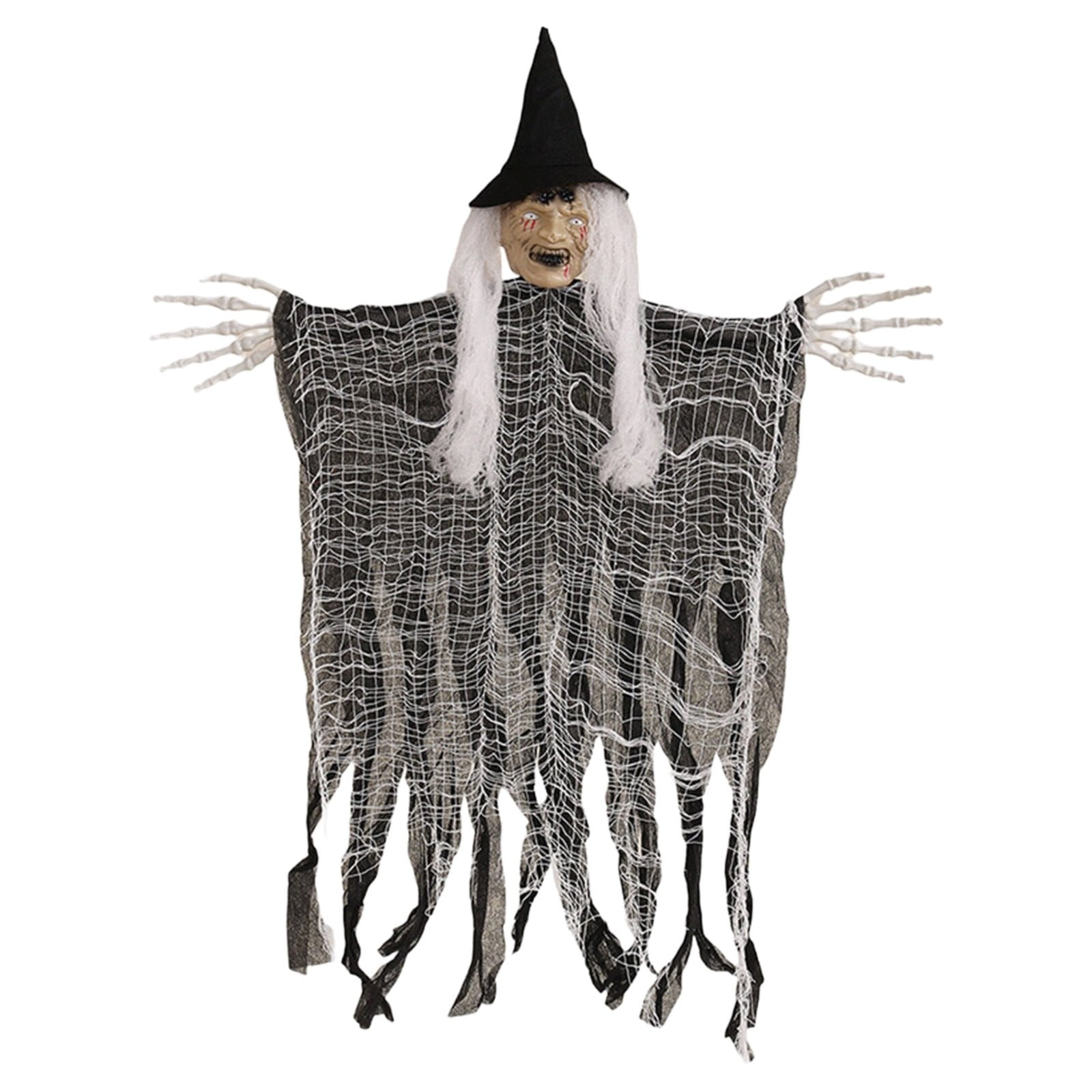 XIANXIAN Halloween Hanging Witch Skeleton Room Decor - for Ceiling ...