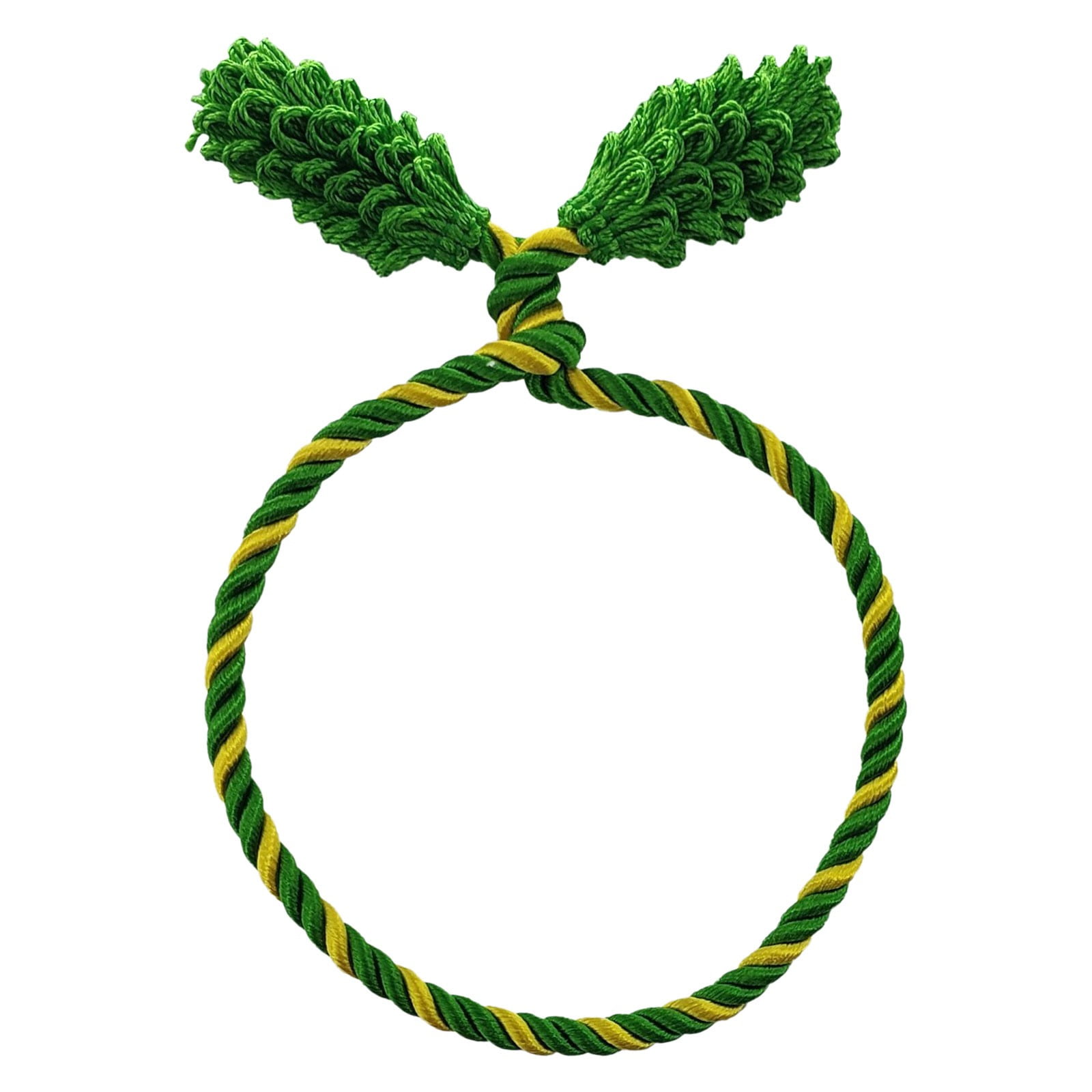 XIANXIAN Handwoven Christmas Rope Garland with Burlap Edge Natural Jute ...