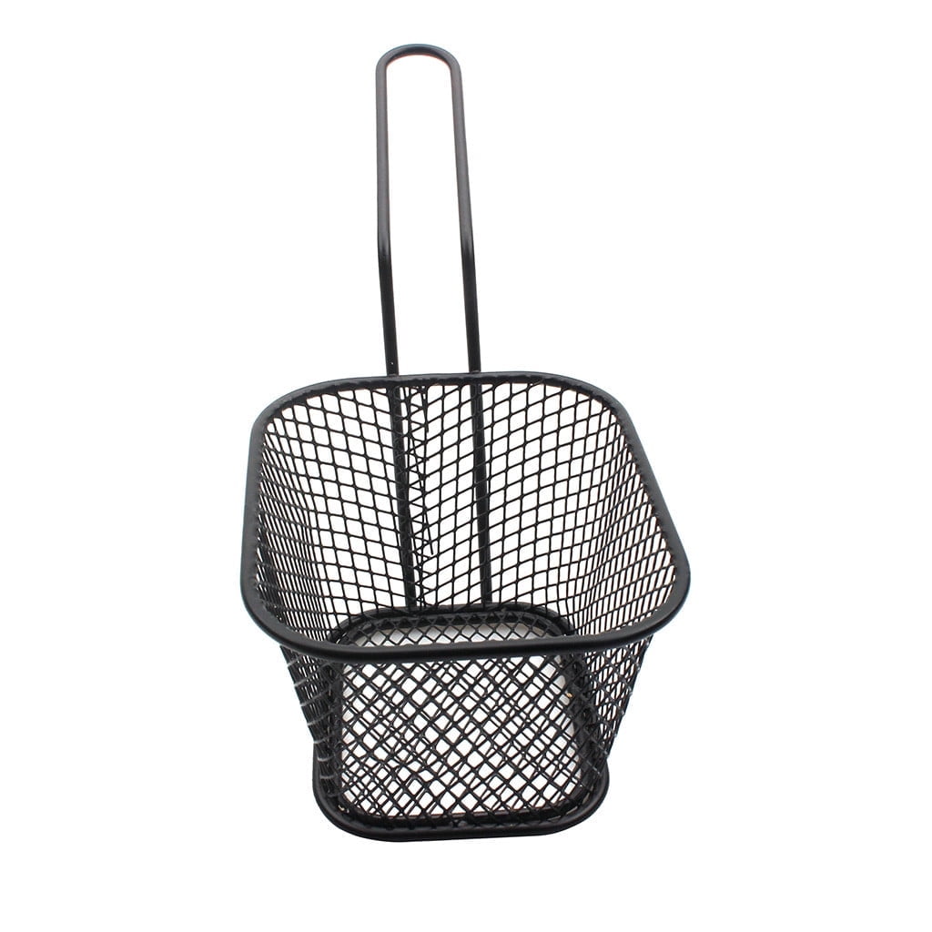 XIANXIAN Mini Square Fry Baskets Stainless Steel Frying Basket Fried ...