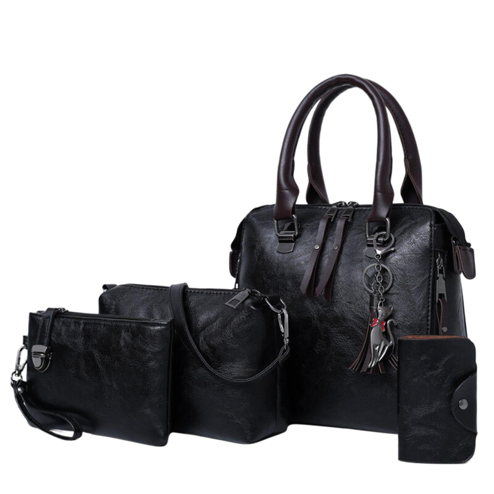 XIANXIAN Women Fashion Handbags Wallet Tote Bag Set Fashion Handbags ...