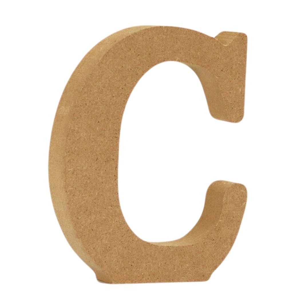 XIANXIAN Wood Letters for Crafts Projects Small Wooden Letters 6 inch ...