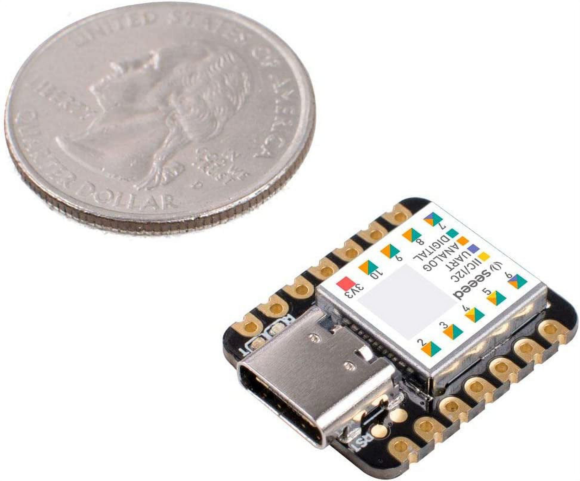 XIAO SAMD21The Smallest Arduino Microcontroller Based on SAMD21,with Rich Interfaces, 100% ...