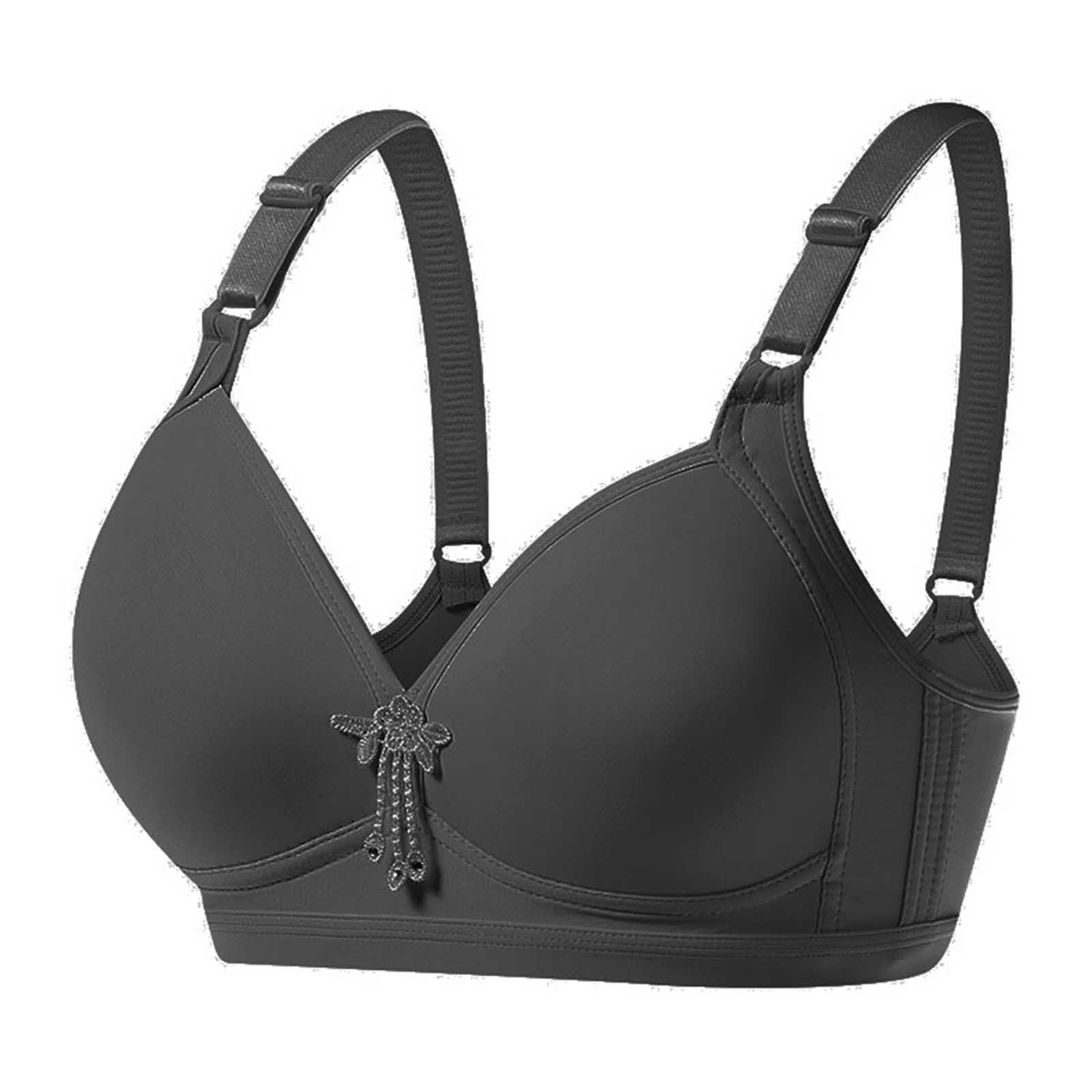 XIAOFFENN Bralettes For Women With Support, Wirefree Bra with Support ...