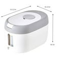 XIAOGUI 5KG/10KG Rice Dispenser Kitchen Organizer And Storage Container ...