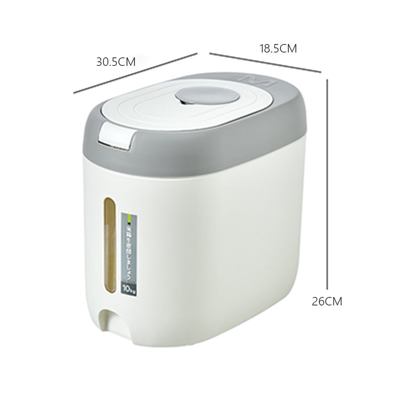 XIAOGUI 5KG/10KG Rice Dispenser Kitchen Organizer And Storage Container ...
