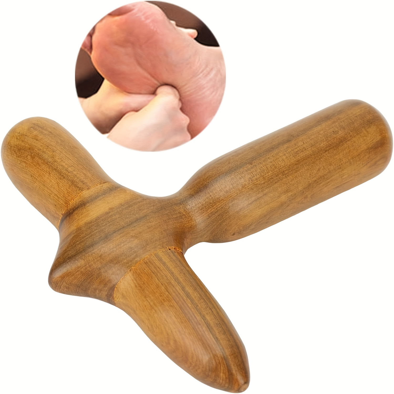 XIAOGZAHUOP Ergonomic Wooden Foot Massager - Holistic Duo Set for ...