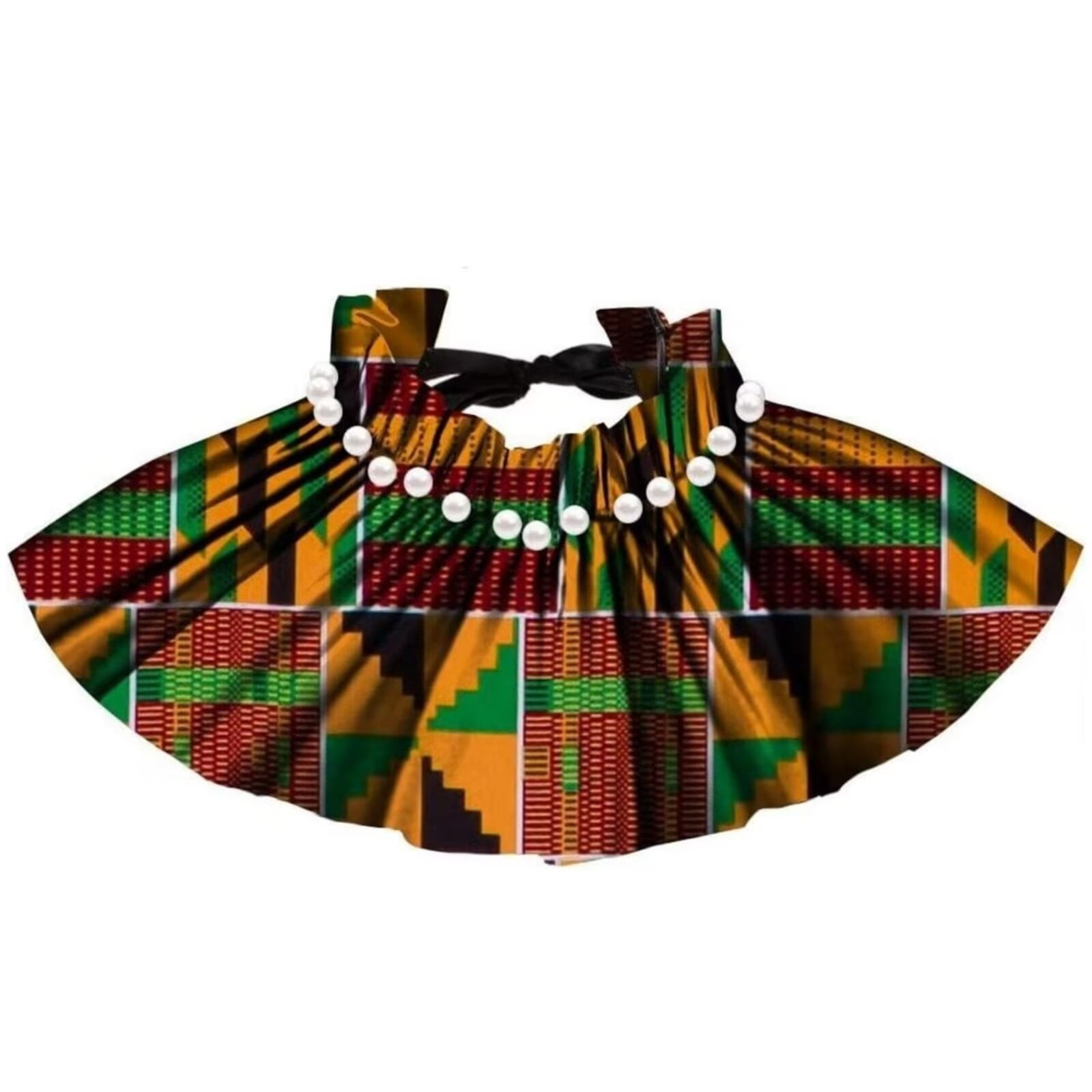 XIAOHUAGUA African Women Choker Necklace Africa Print Ankara Fabric ...