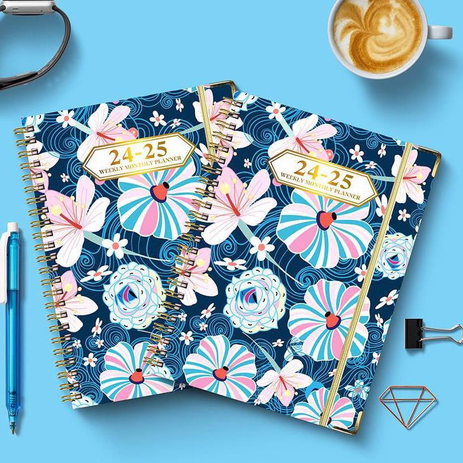 XIAOLE 2024-2025 Planner,8"X10" ,24month Planner With Tabs,Calendar ...