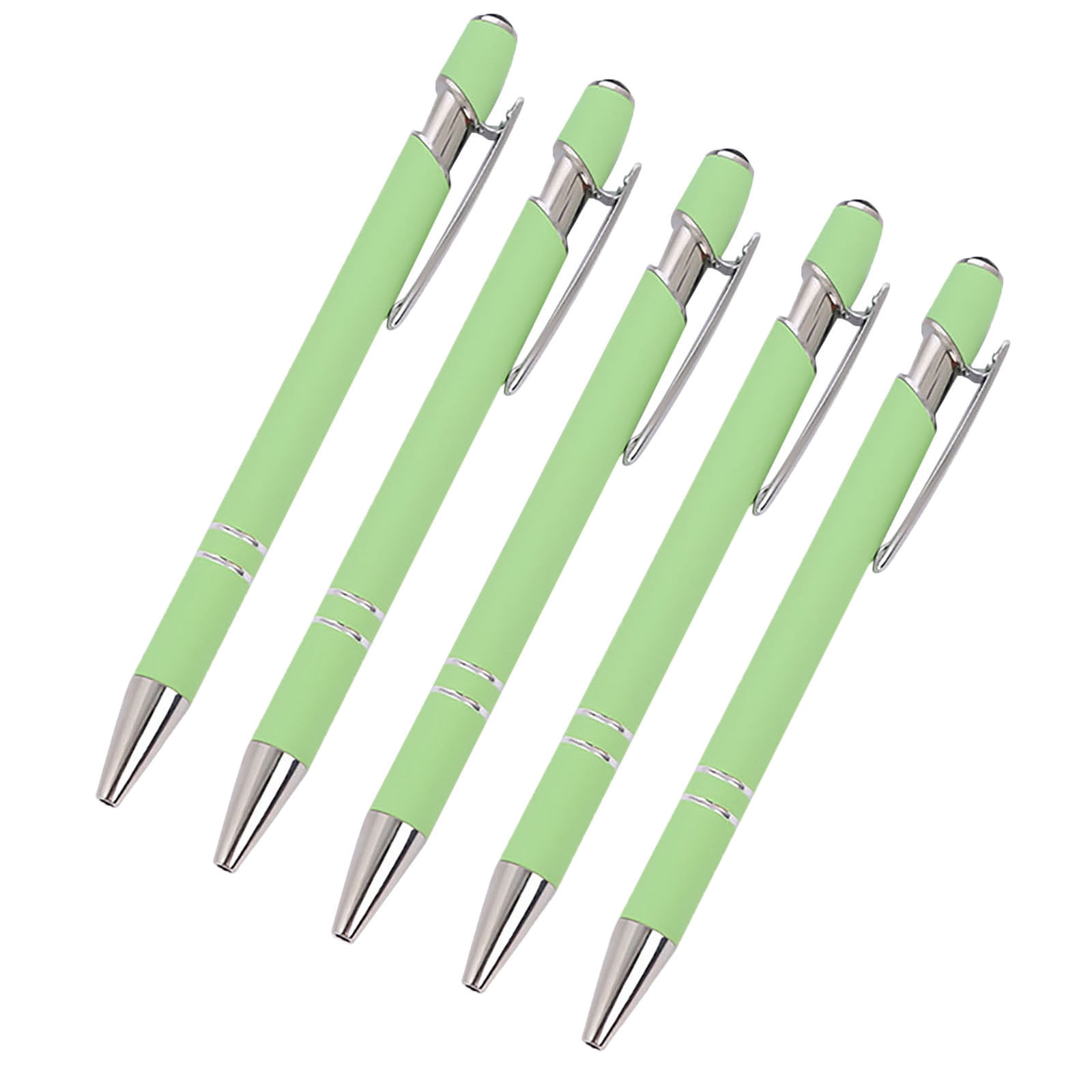 XIAOLE 5 Pieces Ballpoint Pens, Personalized Retractable Writing Pens ...