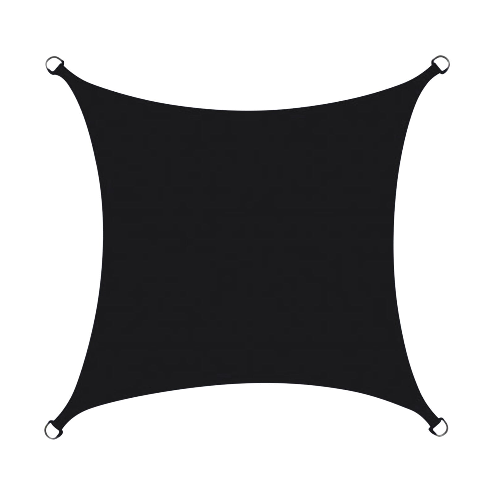 XIAOLE 6.5' X 6.5' Sun Shade Sail Square Canopy, Permeable & Uv ...
