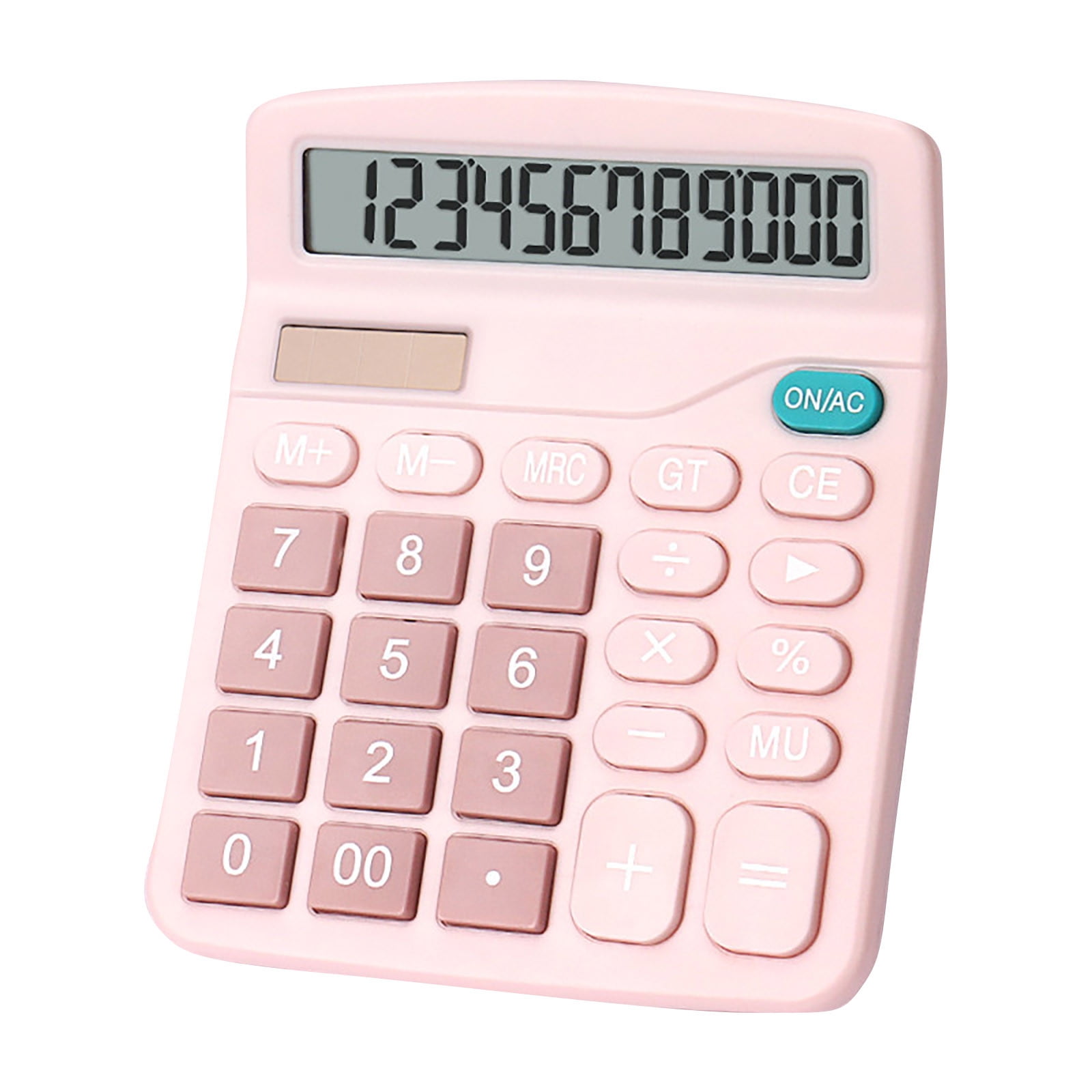 xiaoleyu Mini Desktop Calculator, 8-Digit LCD Display, Battery Solar ...