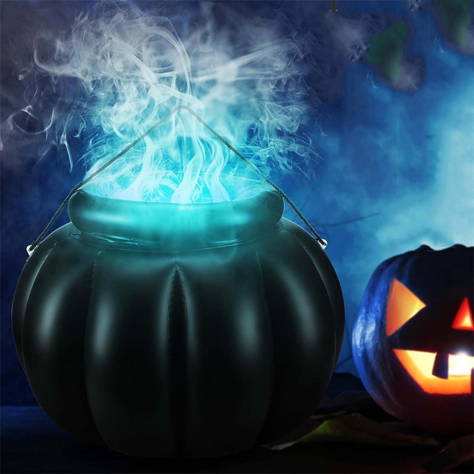 XIAOLE Inflatable Halloween Cauldron Drink Cooler, Large Inflatable ...